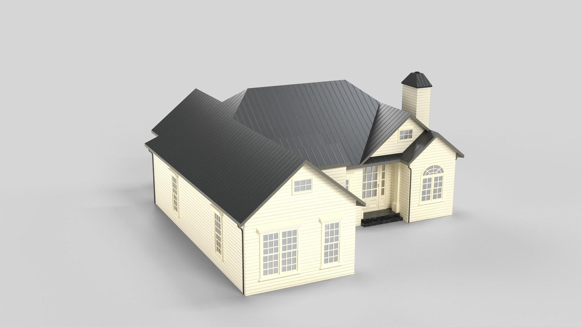 Neighborhood House 10T5 3D Model - TurboSquid 2214926