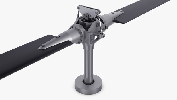 modelo 3d Sistema de rotor de helicóptero v 1 - TurboSquid 2026803