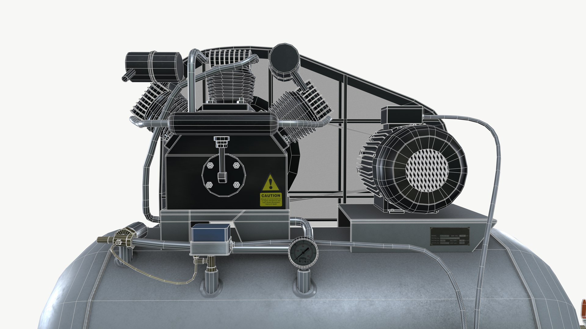 3D Air Compressor - TurboSquid 2267748
