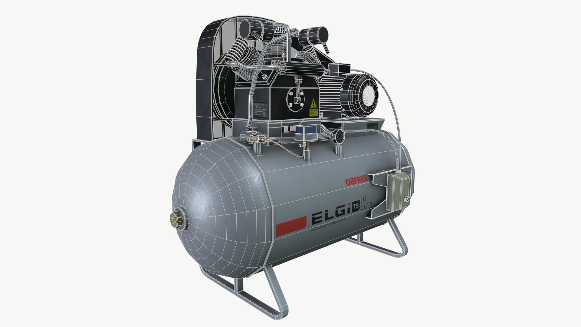 3D Air Compressor - TurboSquid 2267748
