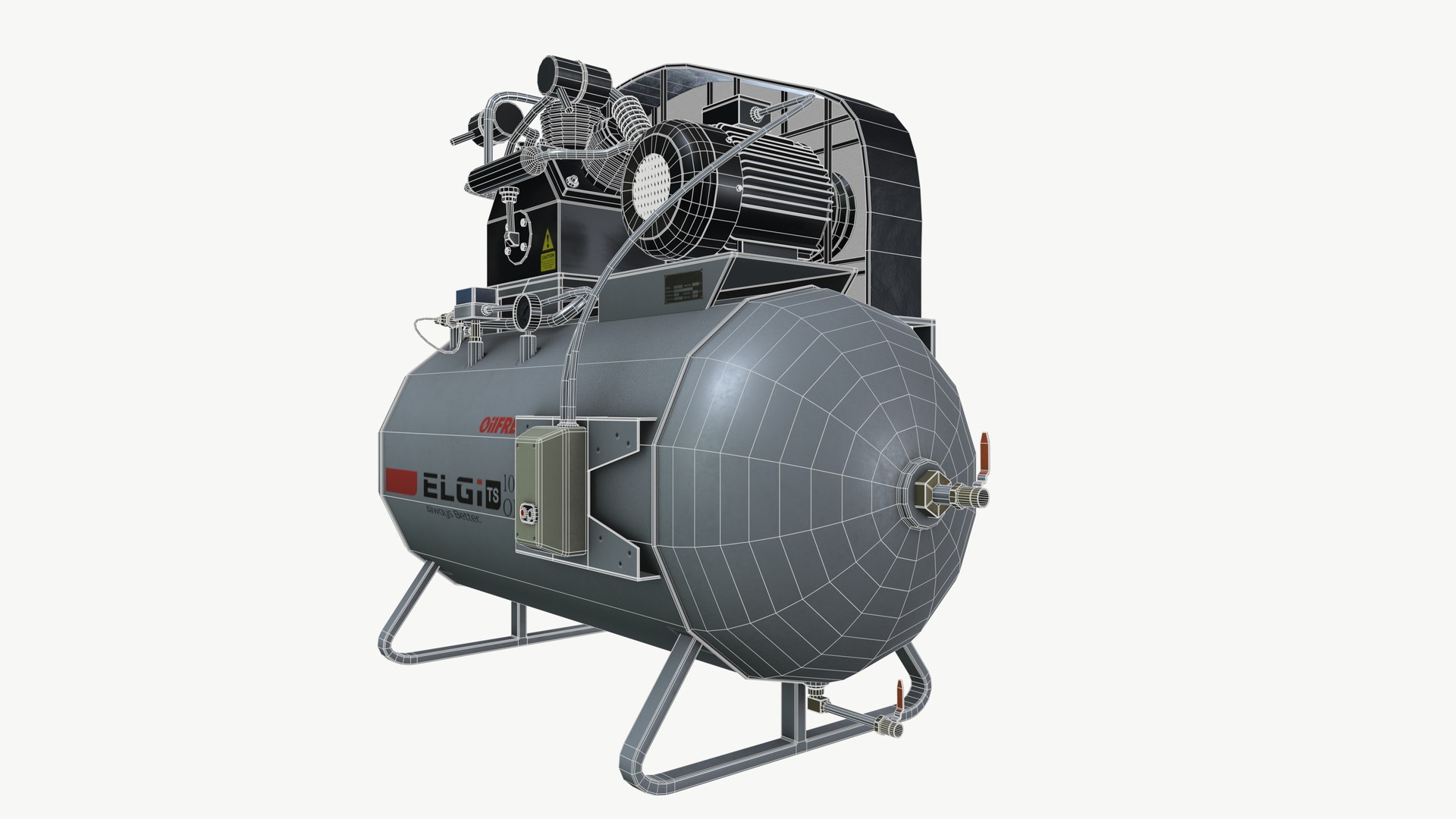 3D Air Compressor - TurboSquid 2267748