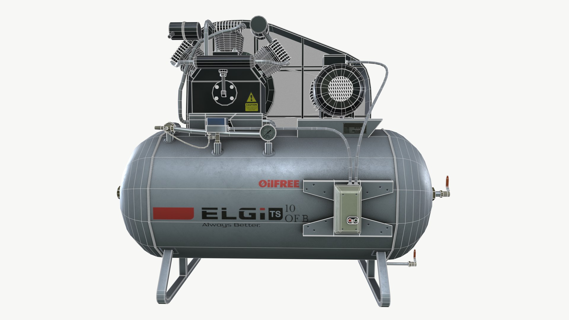 3D Air Compressor - TurboSquid 2267748