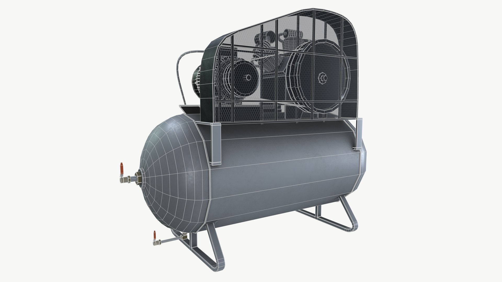 3D Air Compressor - TurboSquid 2267748