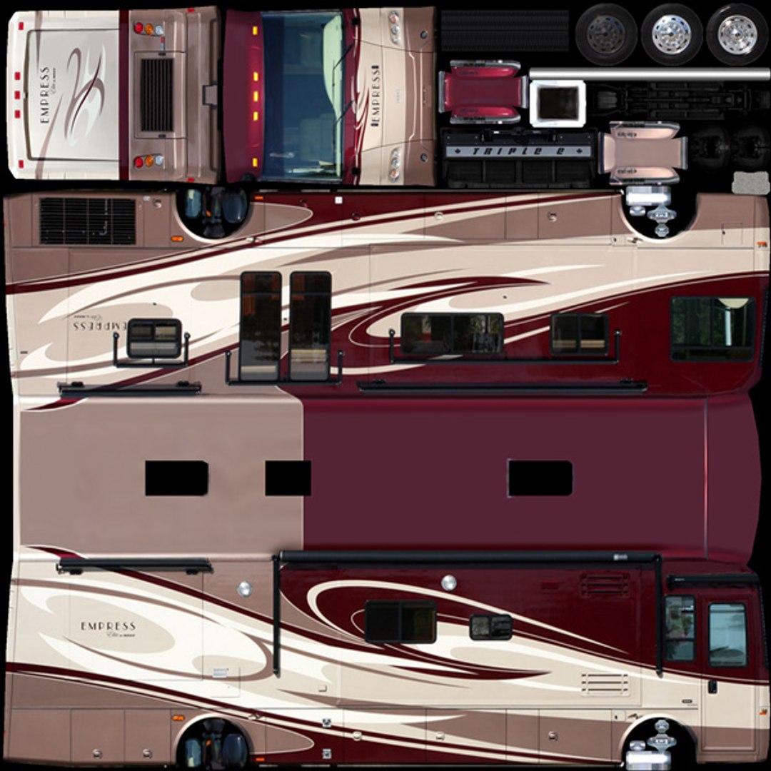 3d 2010 Triple E Empress Model