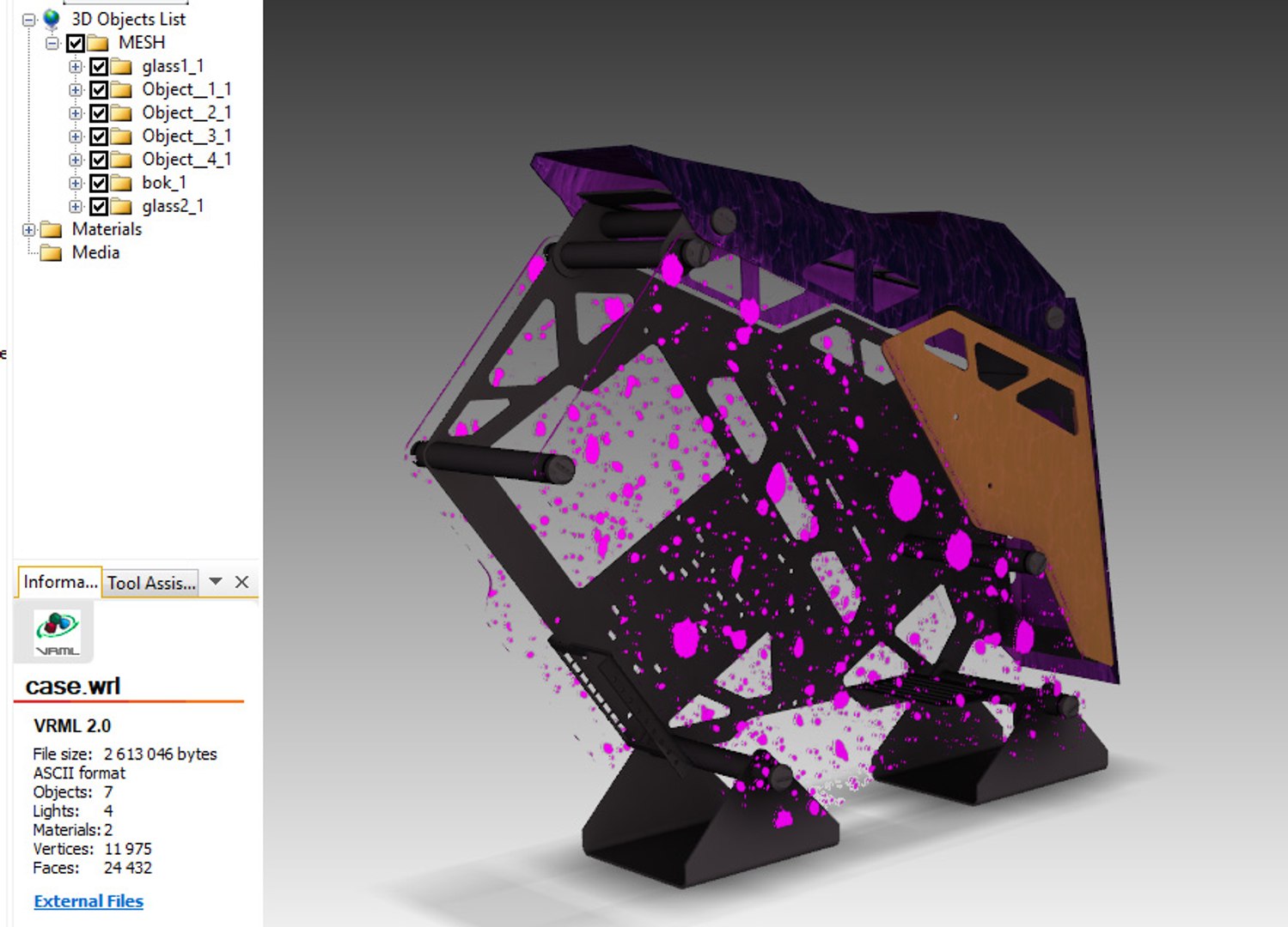 3D Cougar Conquer Computer - TurboSquid 1577587