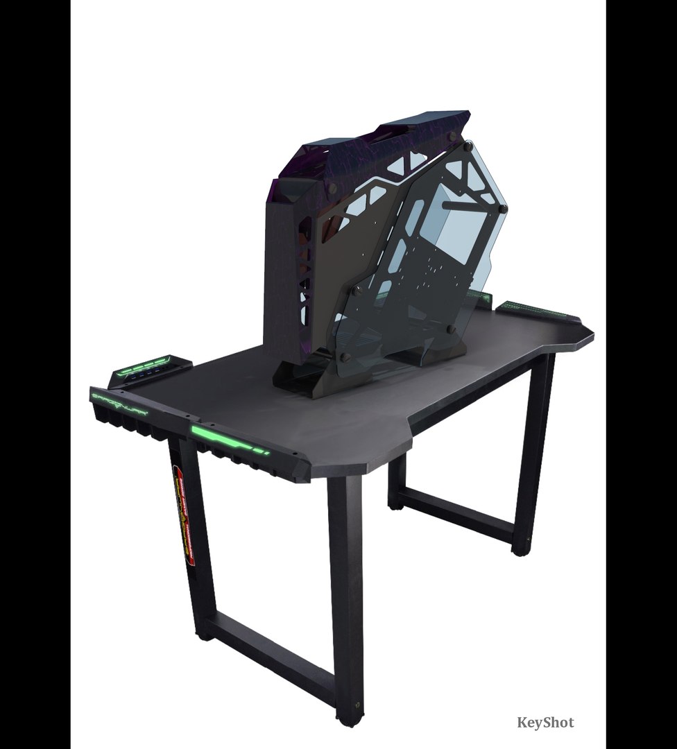 3D Cougar Conquer Computer - TurboSquid 1577587