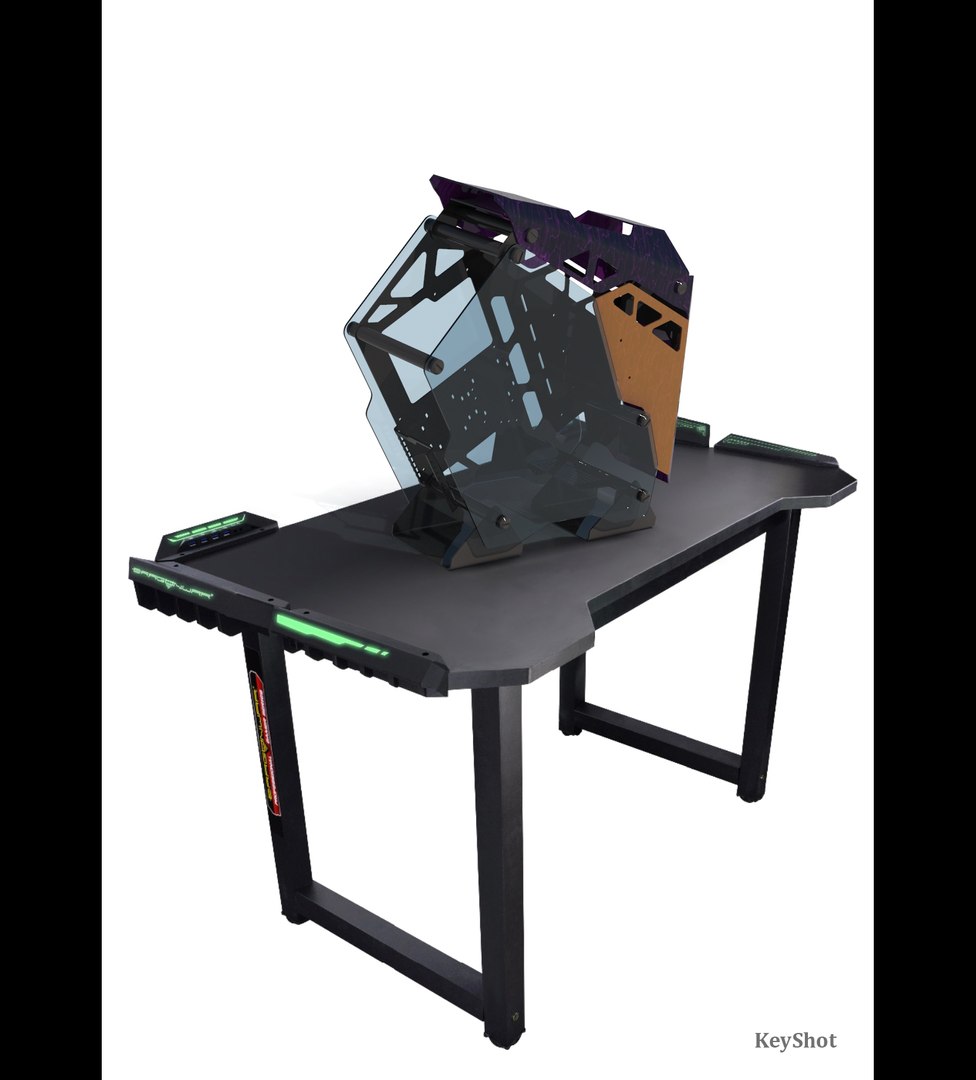 3D Cougar Conquer Computer - TurboSquid 1577587