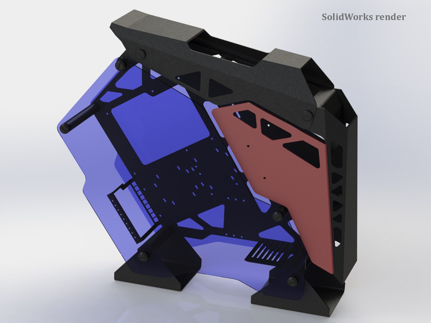 3D Cougar Conquer Computer - TurboSquid 1577587