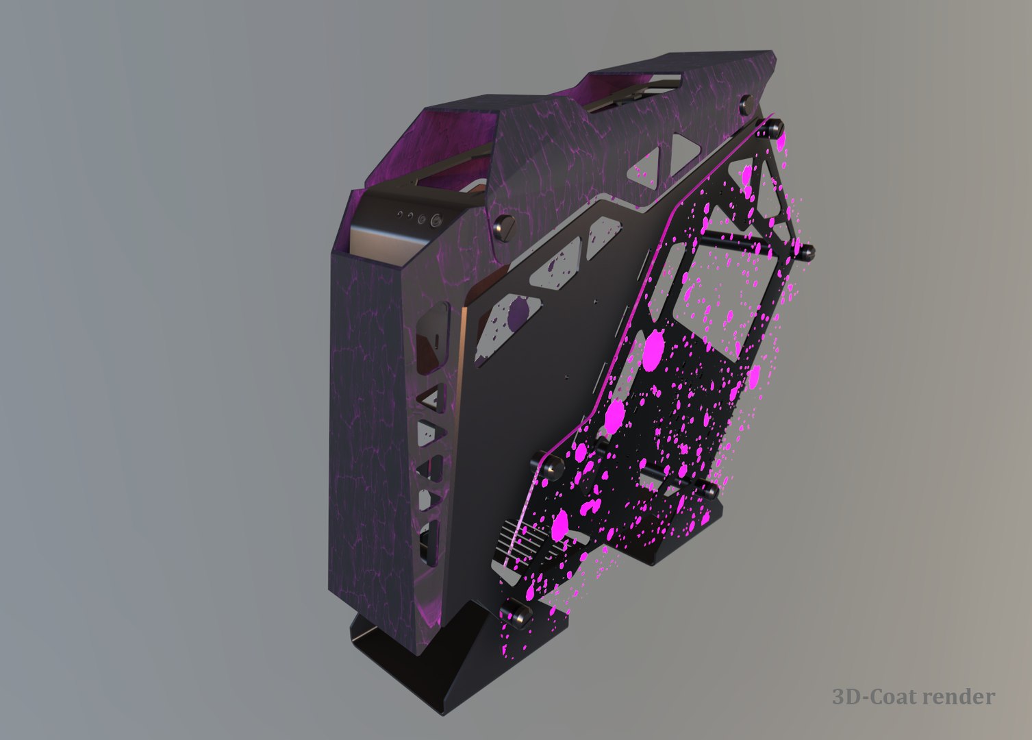 3D Cougar Conquer Computer - TurboSquid 1577587