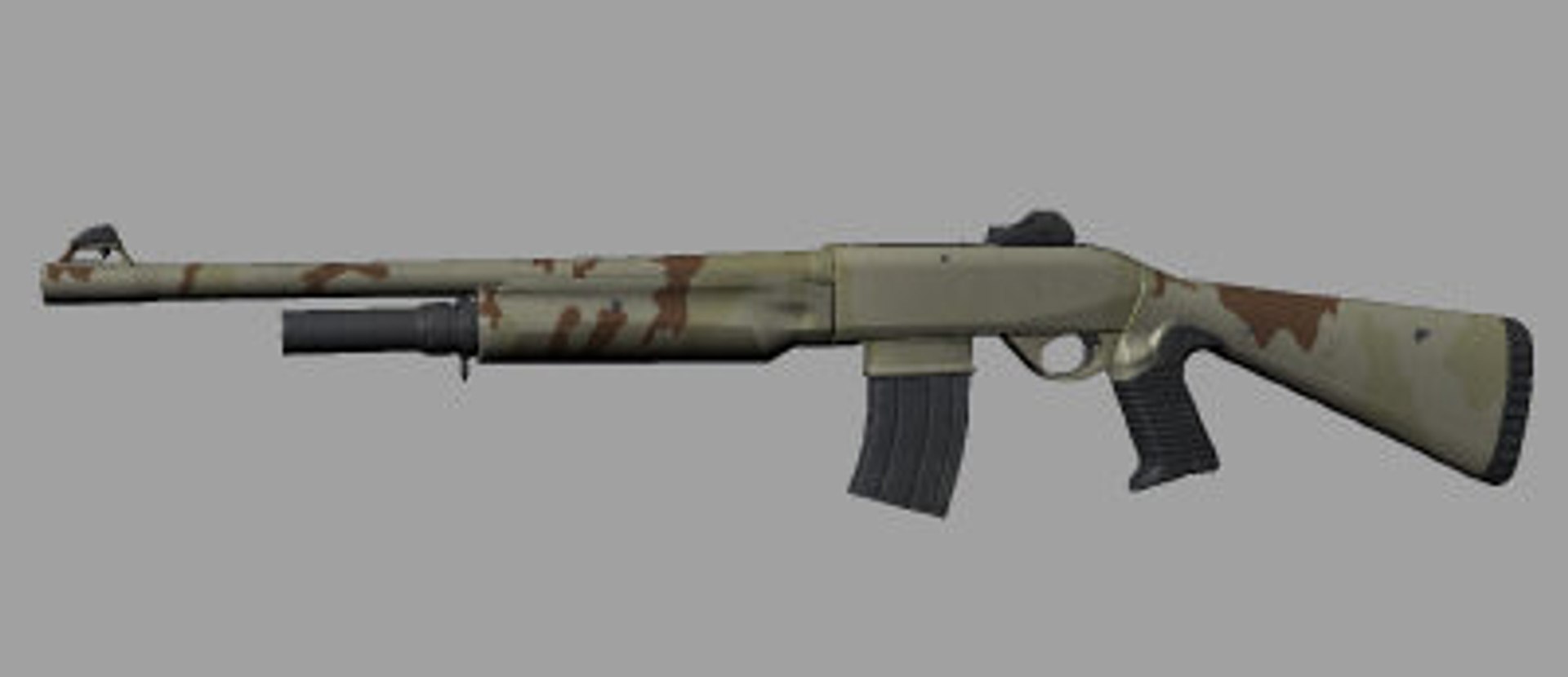 Benelli Nova Tactical 3d Model