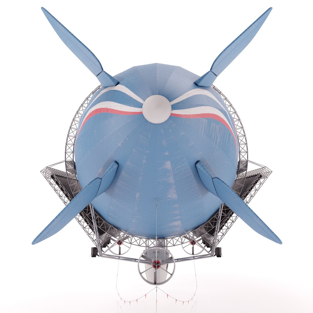 Advertising Zeppelin 02 3D - TurboSquid 2169149