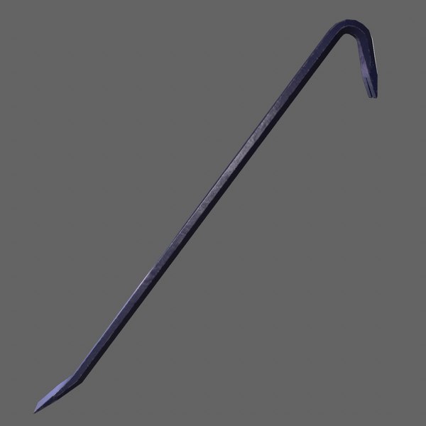 3D PBR Crowbar V2Blue - TurboSquid 2040222