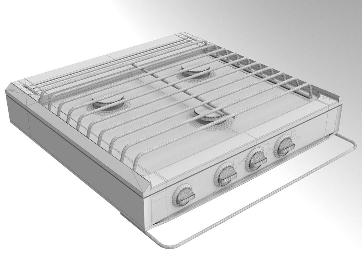 3D Hob Cooktop - TurboSquid 1471391