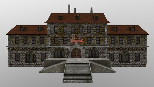 modelo 3d Academia medieval - TurboSquid 1751880
