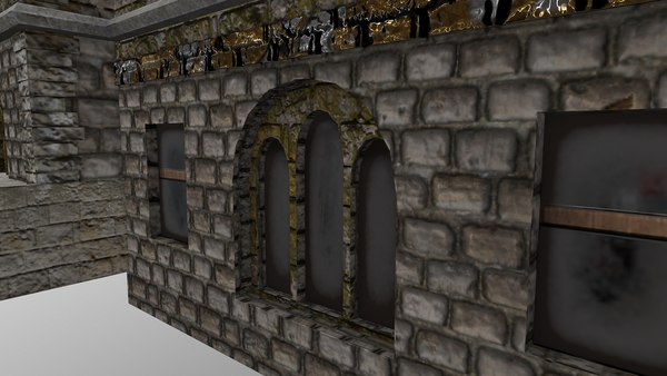 modelo 3d Academia medieval - TurboSquid 1751880