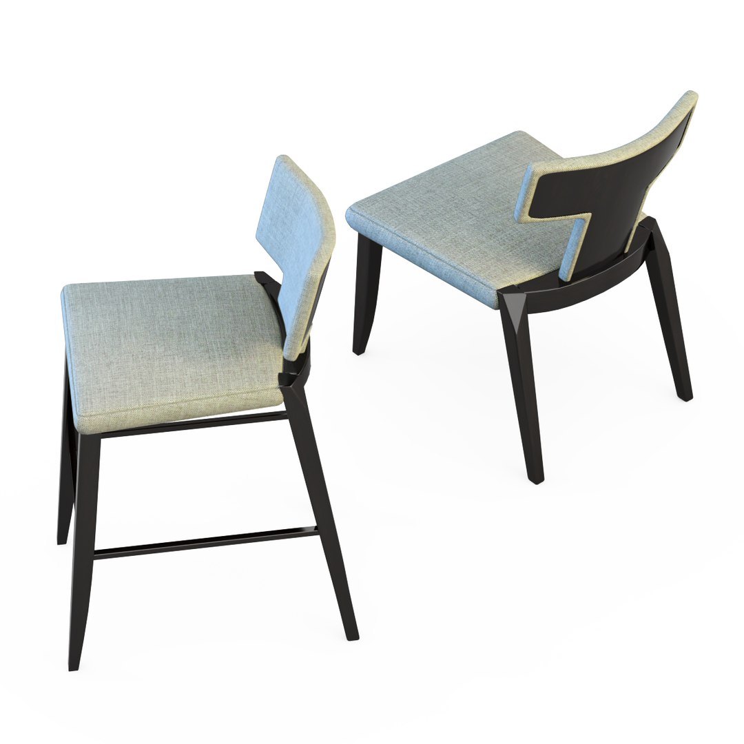 Salsa Dining Chair 3d Dxf