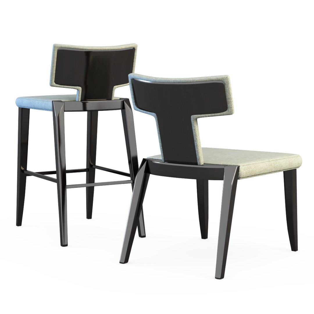 Salsa Dining Chair 3d Dxf