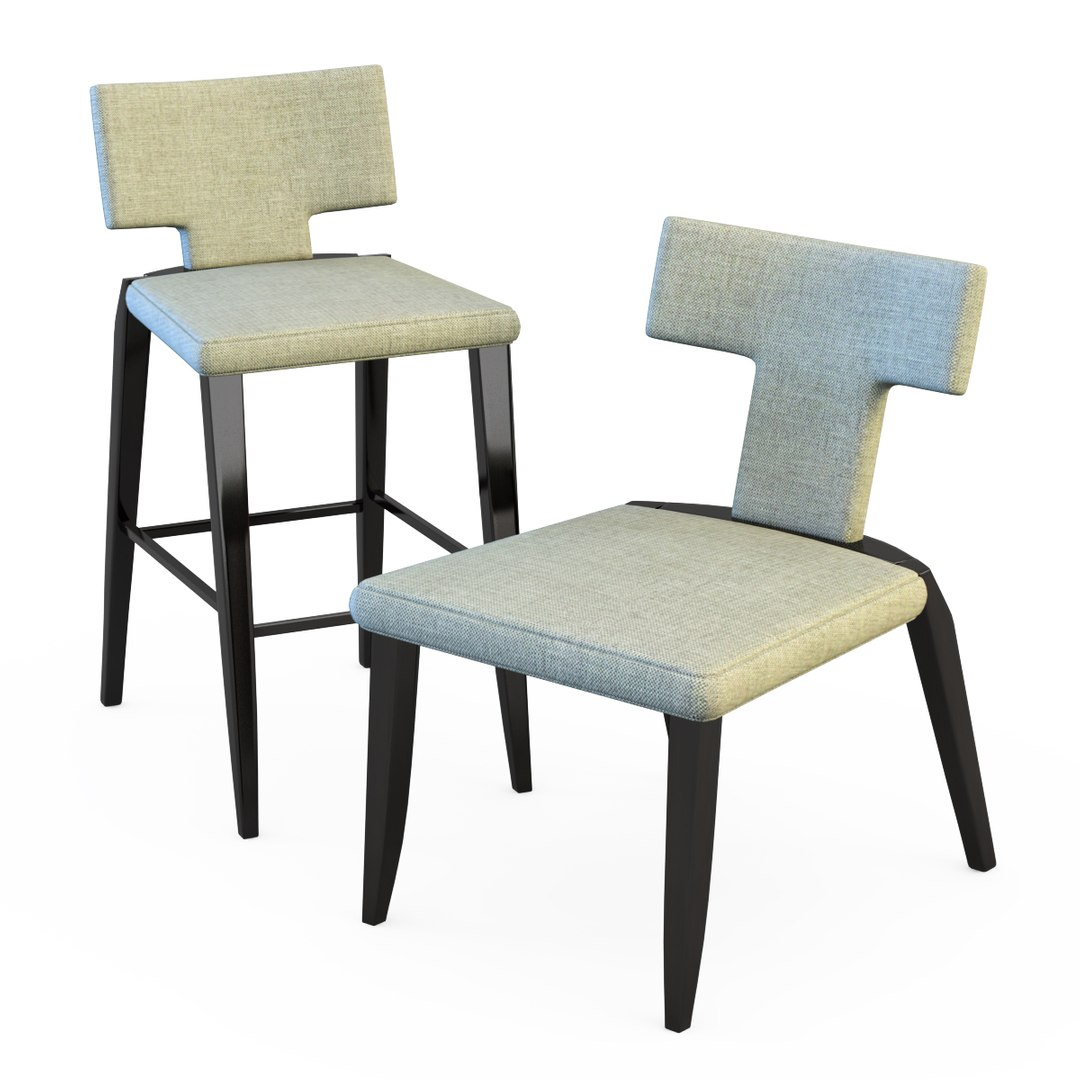 Salsa Dining Chair 3d Dxf