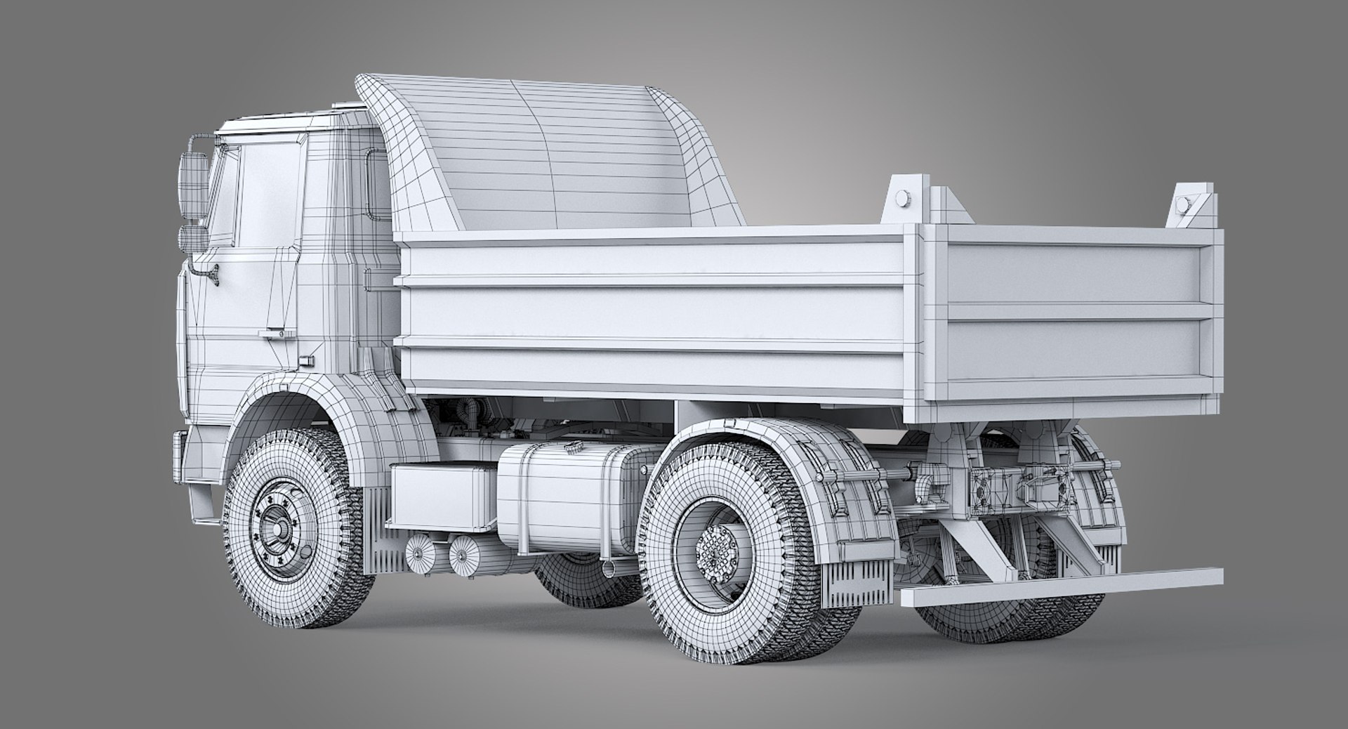 Pup Dump Truck Maz 3D Model - TurboSquid 1337356