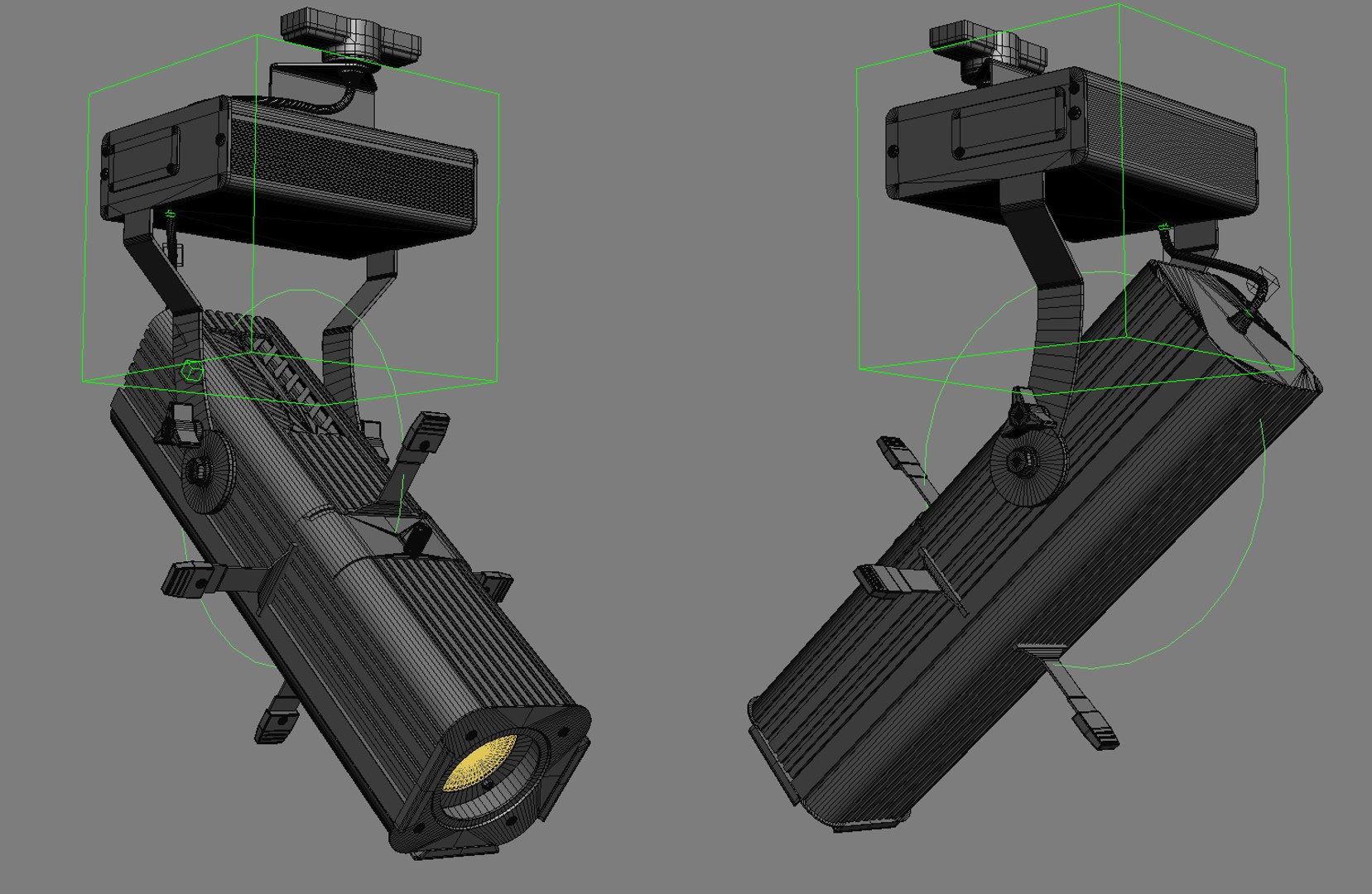 Altman Me4 Ellipsoidal Lights 3d C4d