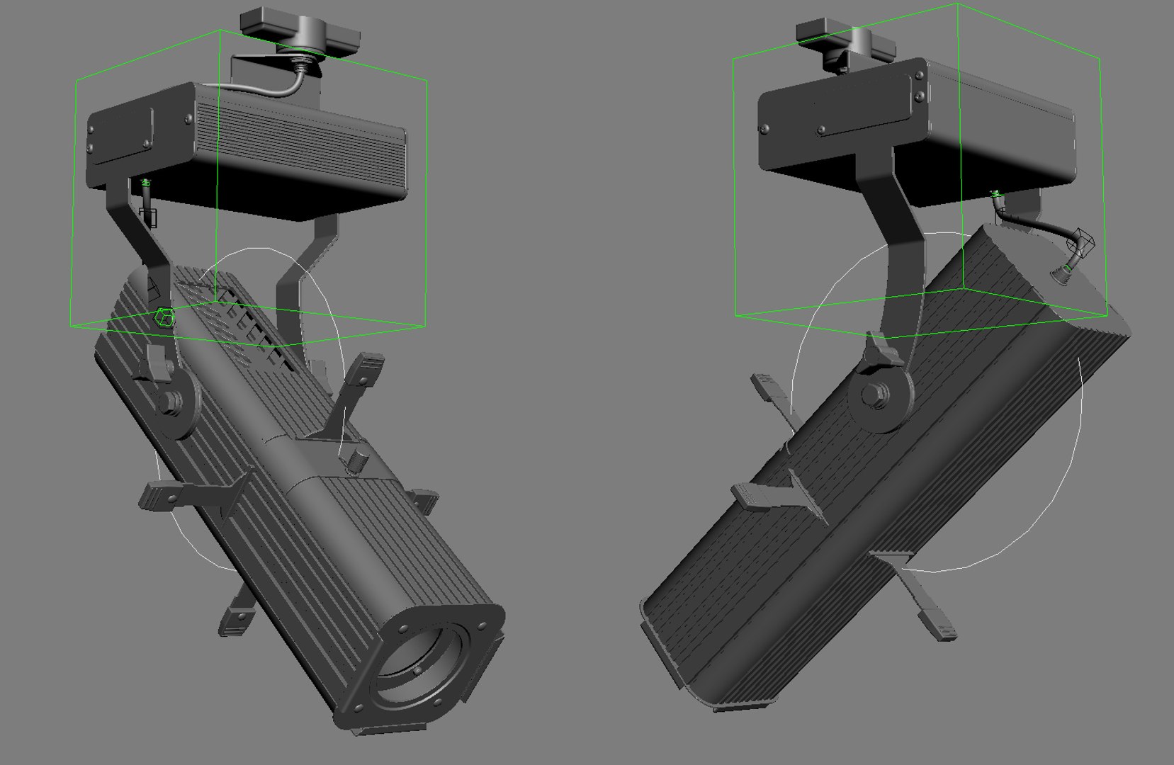 Altman Me4 Ellipsoidal Lights 3d C4d