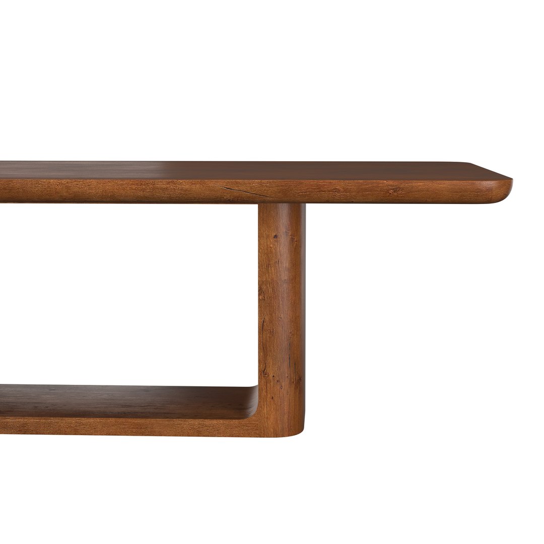 OSLO OPEN RECTANGULAR DINING TABLE 3D Model - TurboSquid 1952118