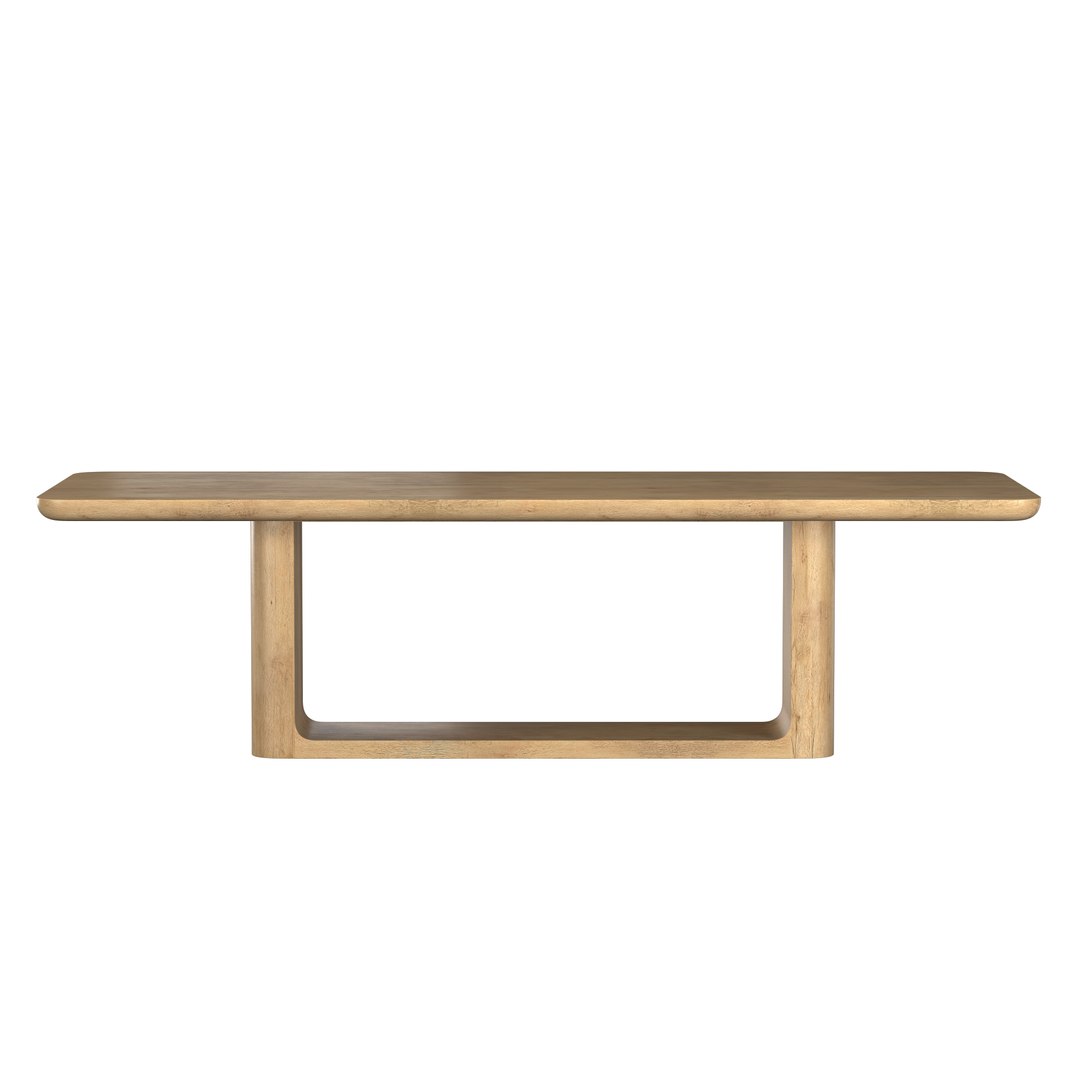 OSLO OPEN RECTANGULAR DINING TABLE 3D Model - TurboSquid 1952118