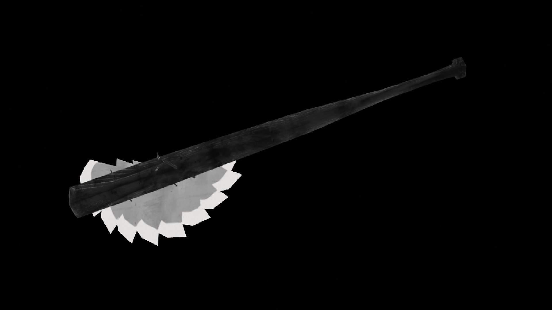 POST APOCALYPTIC MELEE WEAPON BAT BLOODY VARIANT 3D Model - TurboSquid ...