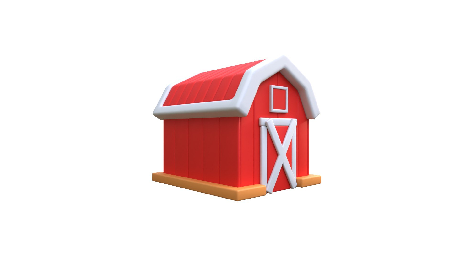 3D Farm Barn - TurboSquid 2258204