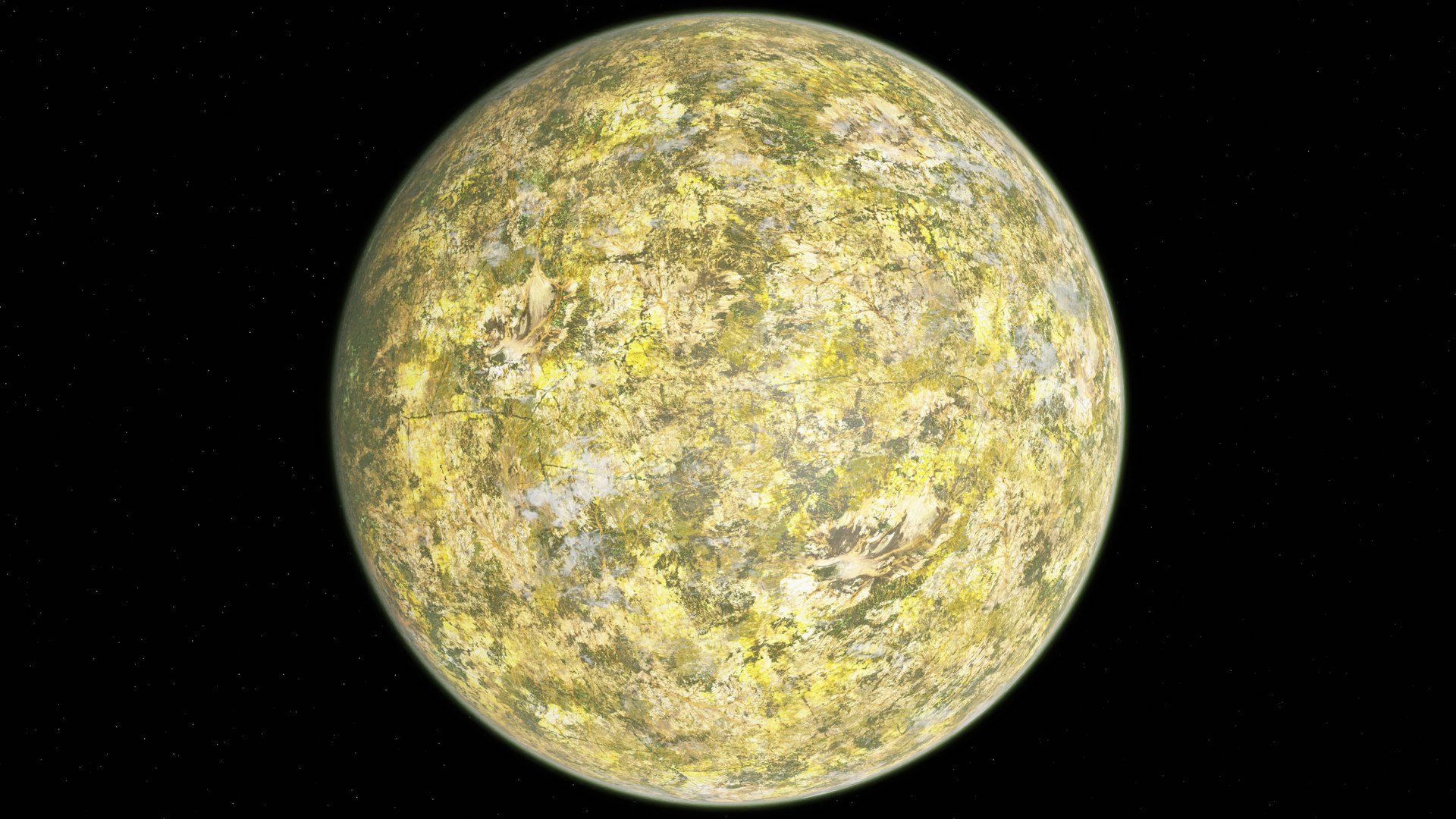8K Alien Radioactive Planet 11 3D Model - TurboSquid 1930987
