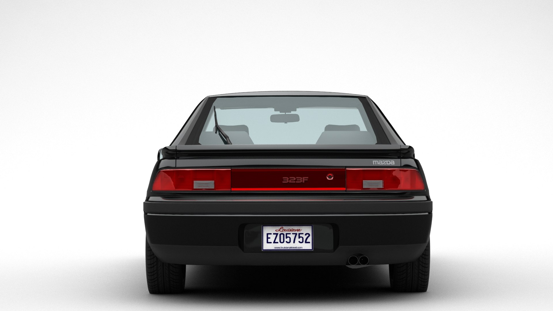 Mazda 323 F 1991 3D Model - TurboSquid 2010530