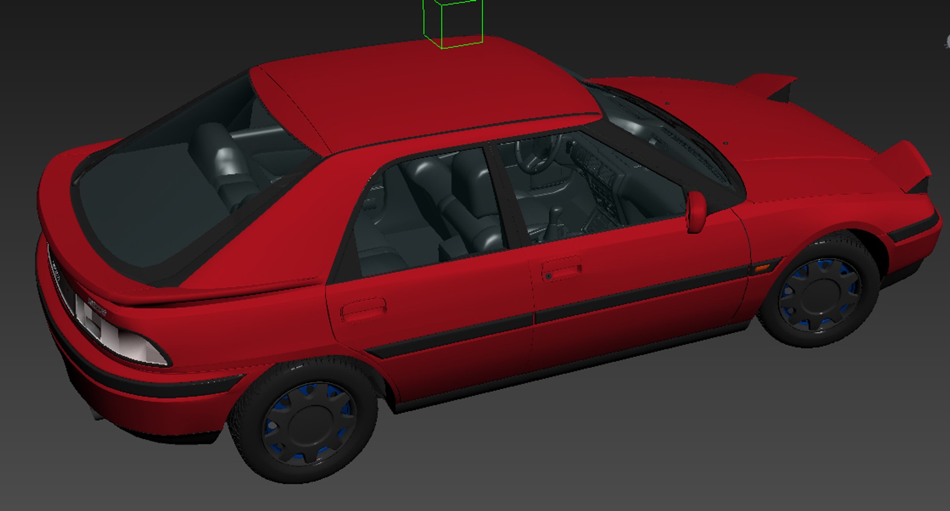 Mazda 323 F 1991 3D Model - TurboSquid 2010530