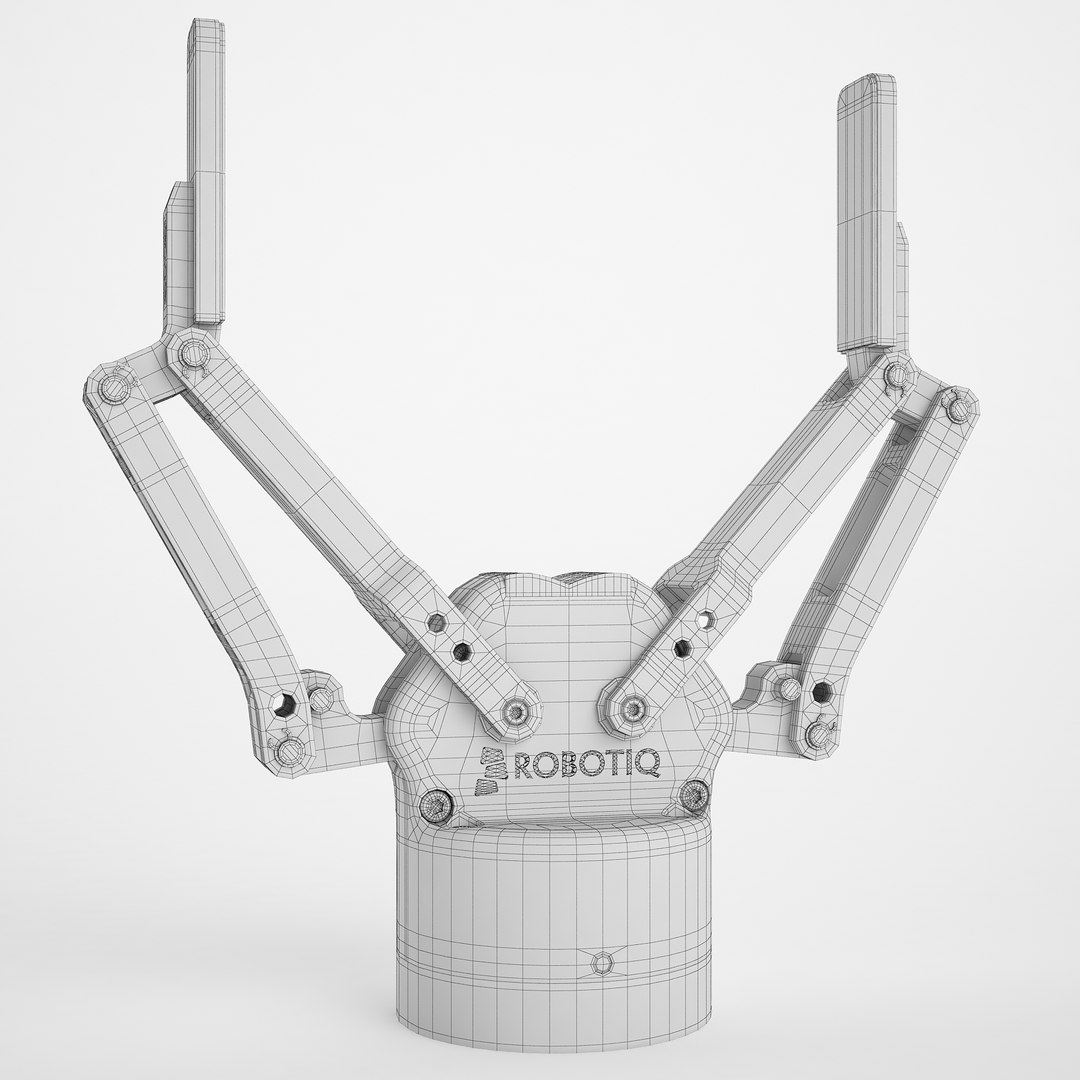 Robotiq robot hand 3D model - TurboSquid 1680908