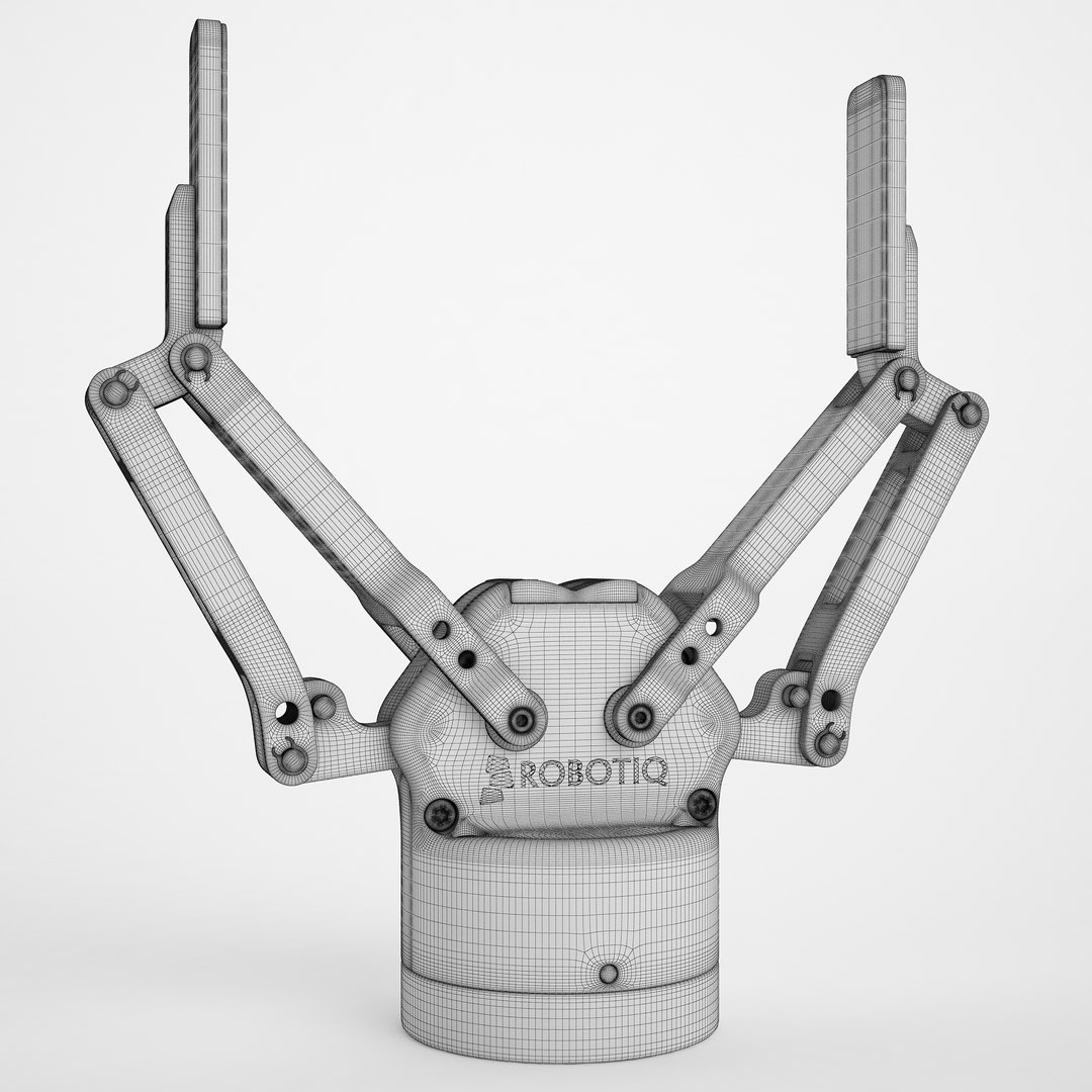 Robotiq robot hand 3D model - TurboSquid 1680908