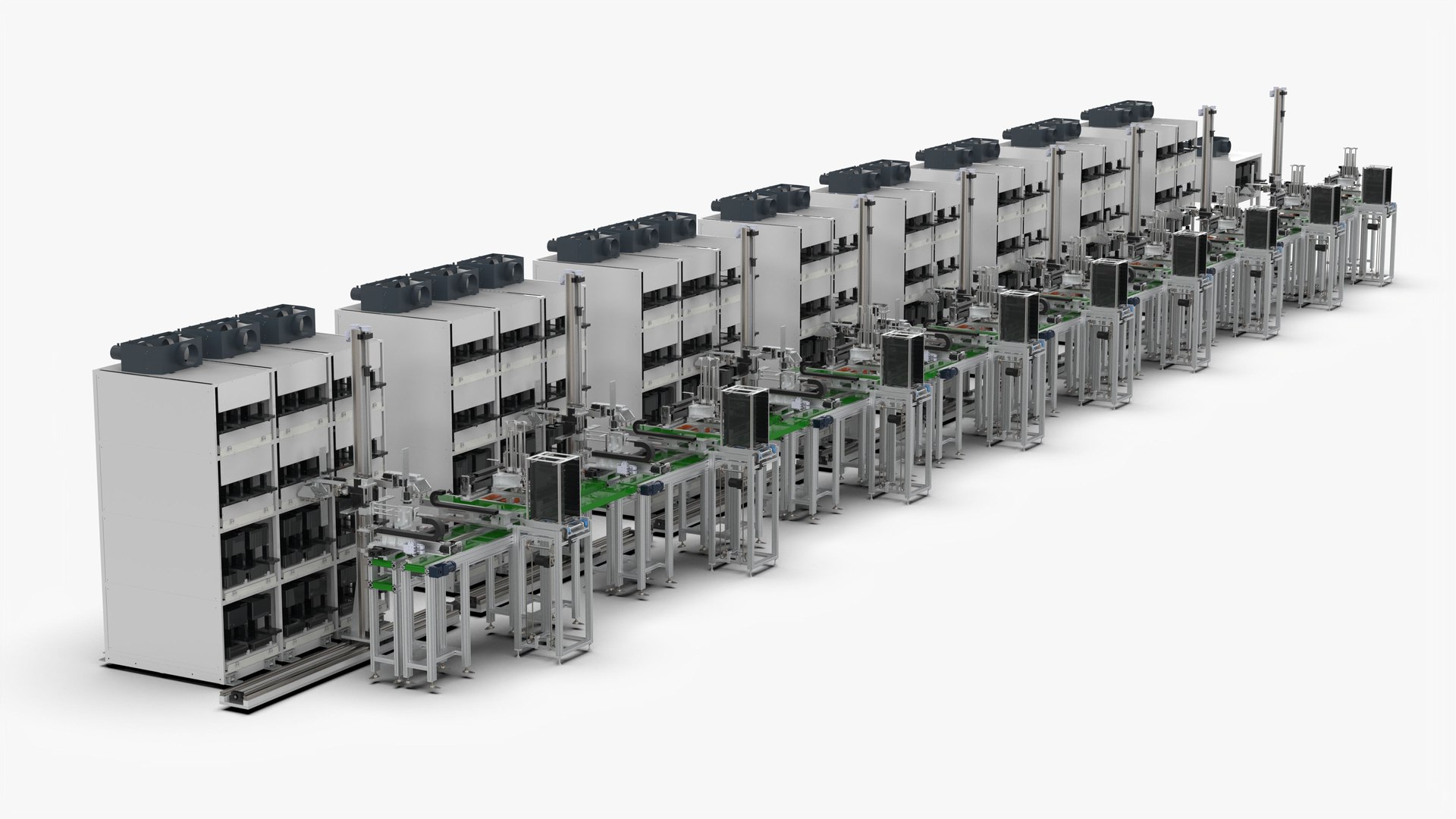 Aging Labeling Test Line Body SMT Model - TurboSquid 2015644