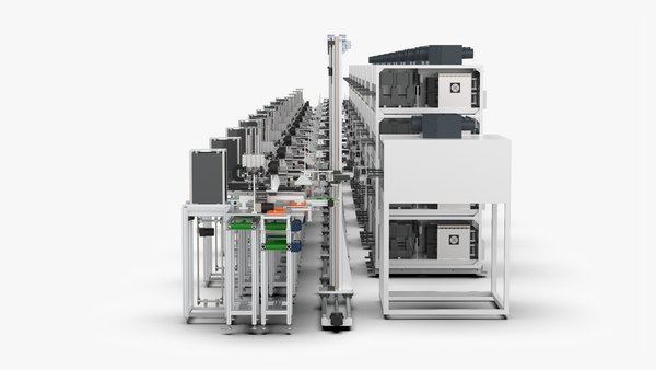 modelo 3d Aging Labeling Test Line Body SMT - TurboSquid 2015644