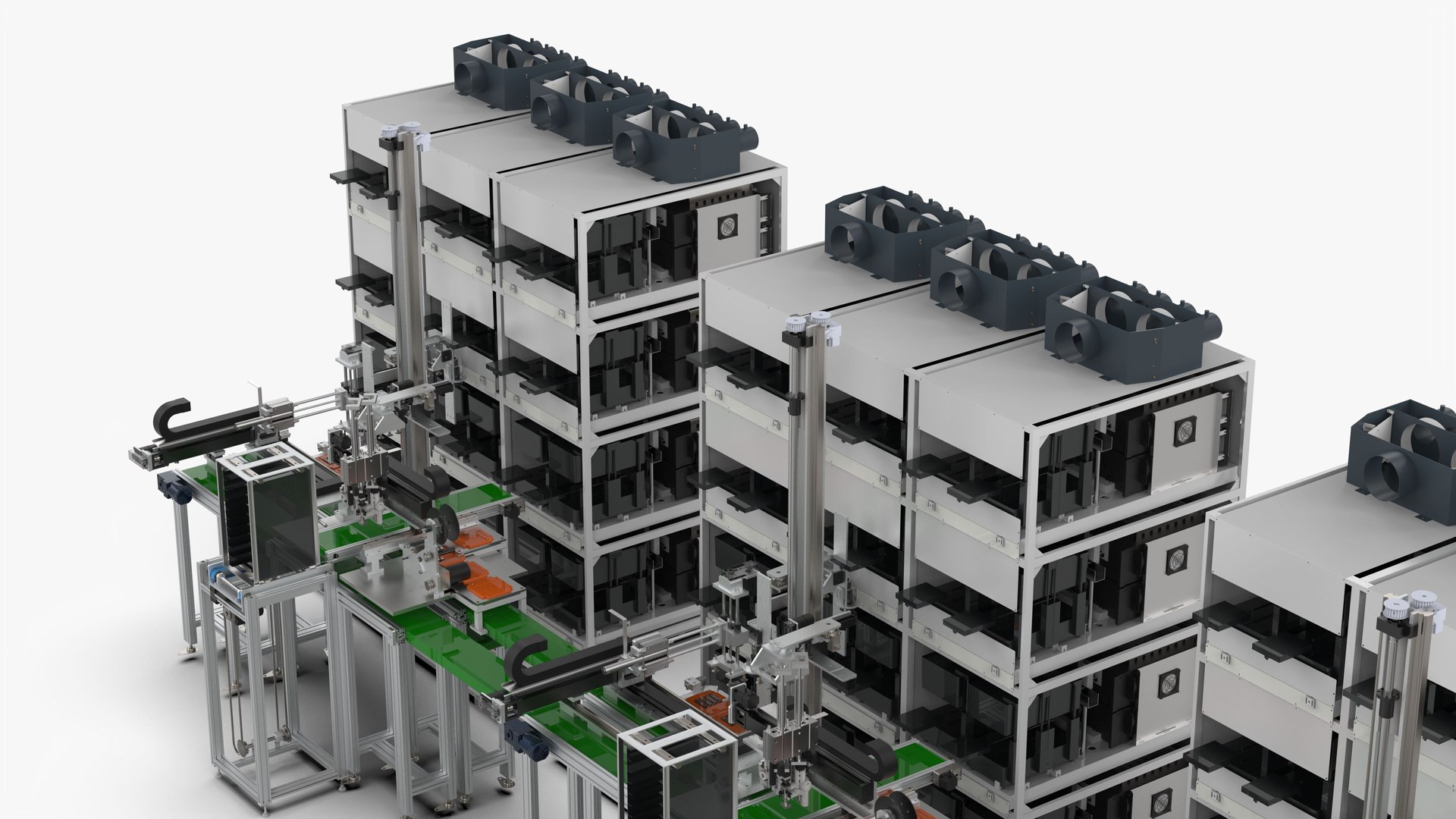 Aging Labeling Test Line Body SMT Model - TurboSquid 2015644