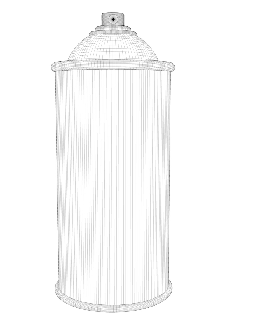 free spray 3d model