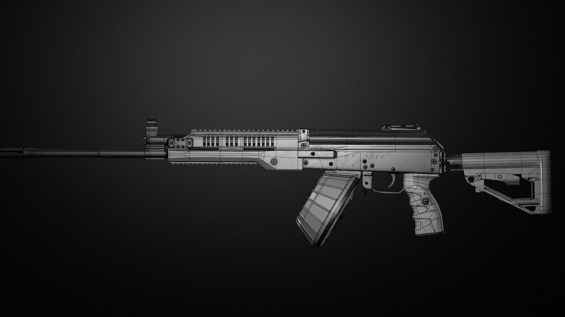 Rpk-16 Machinegun 3D Model - TurboSquid 1450856