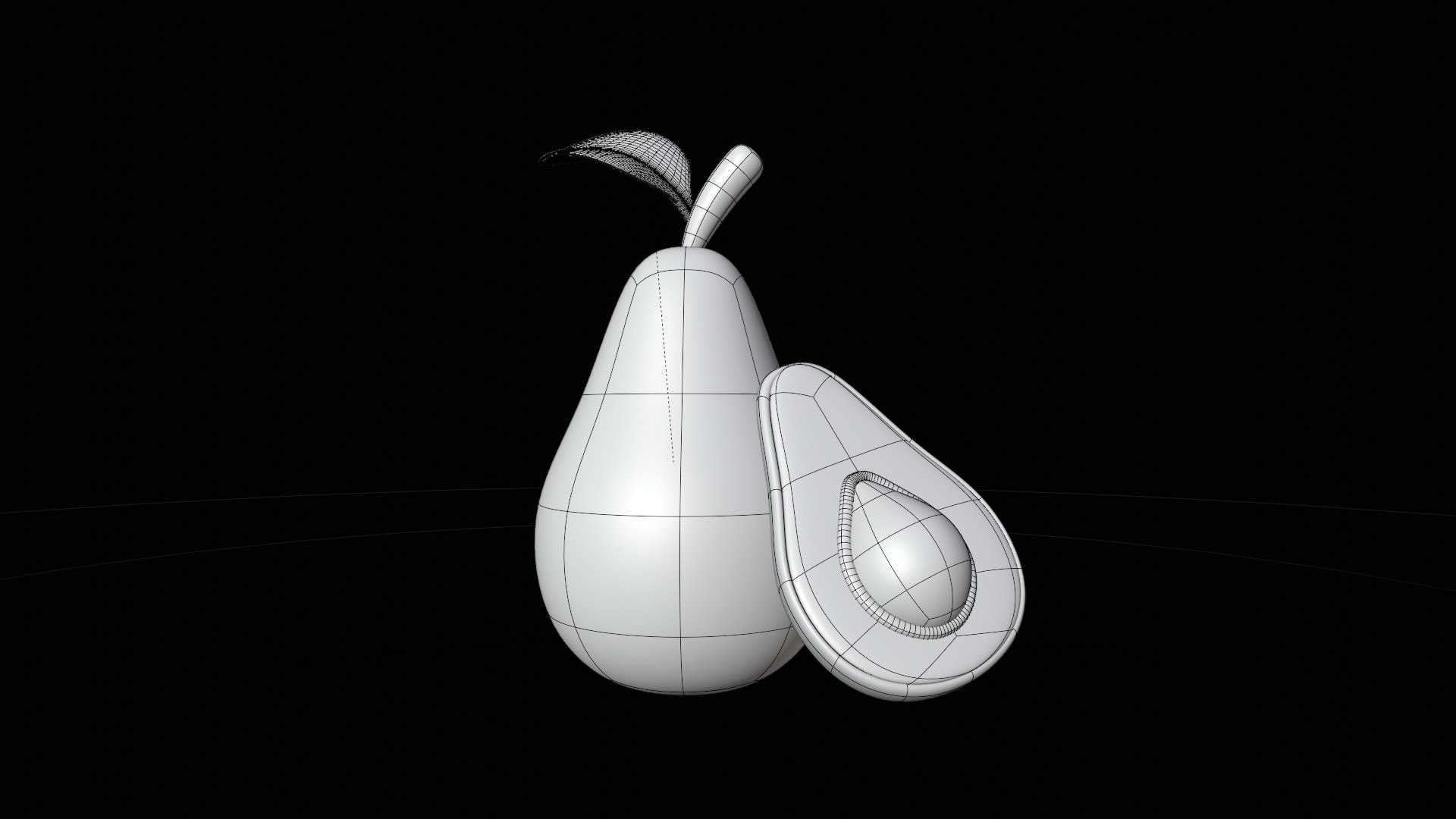 Avocado 3D Model - TurboSquid 2258124