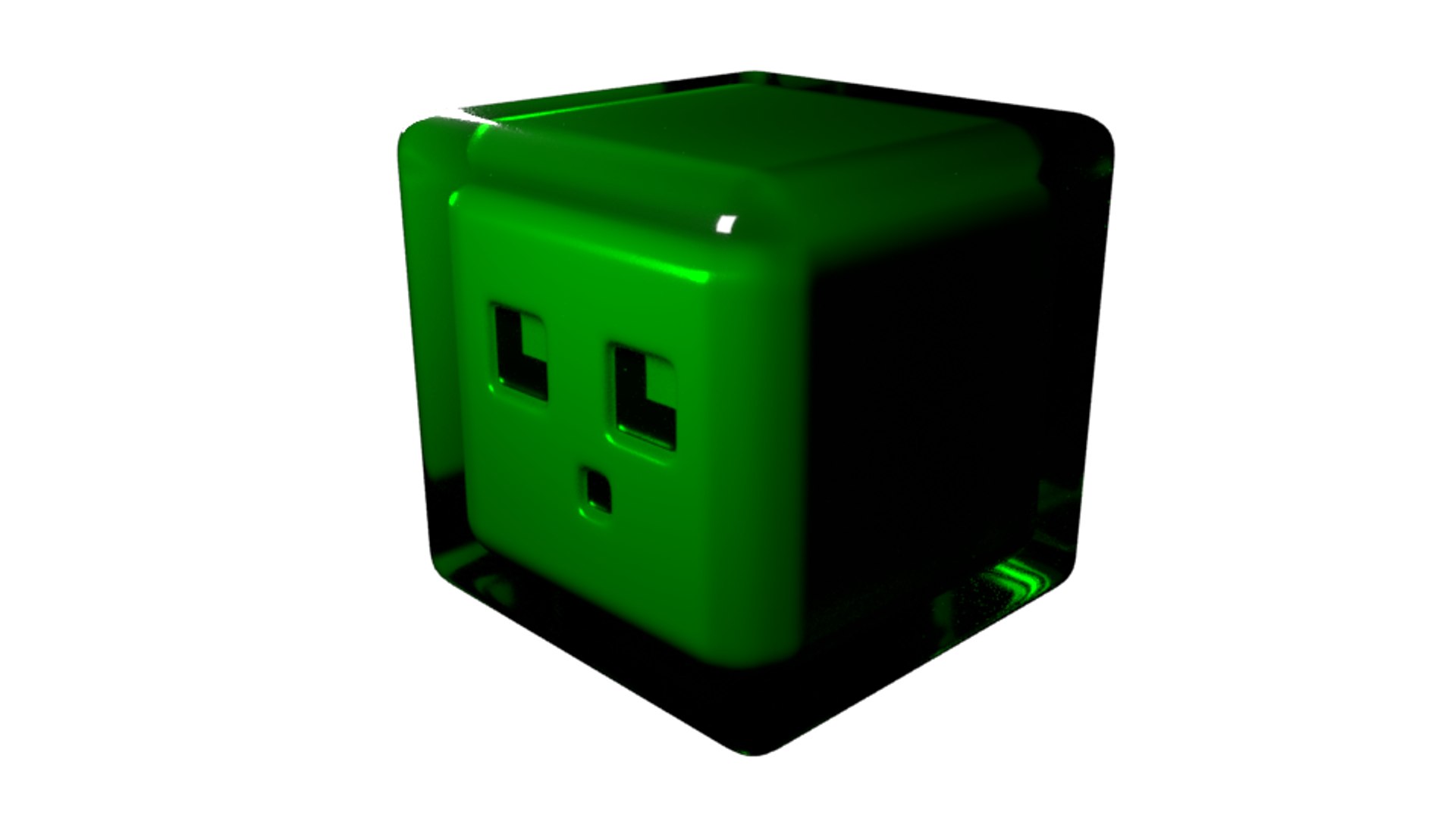 3D Model Slime Minecraft - TurboSquid 1590394