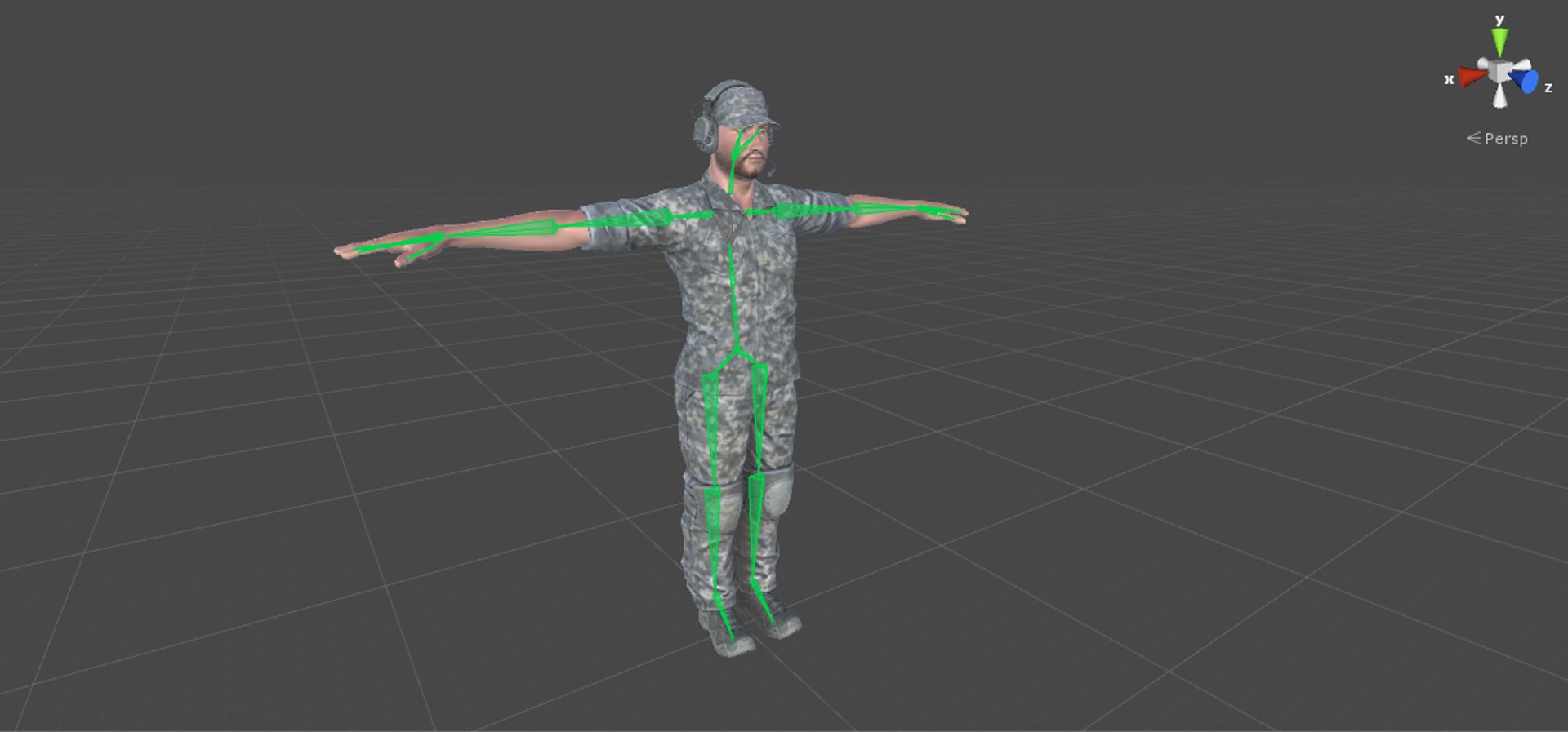 Free Soldier 3d Model