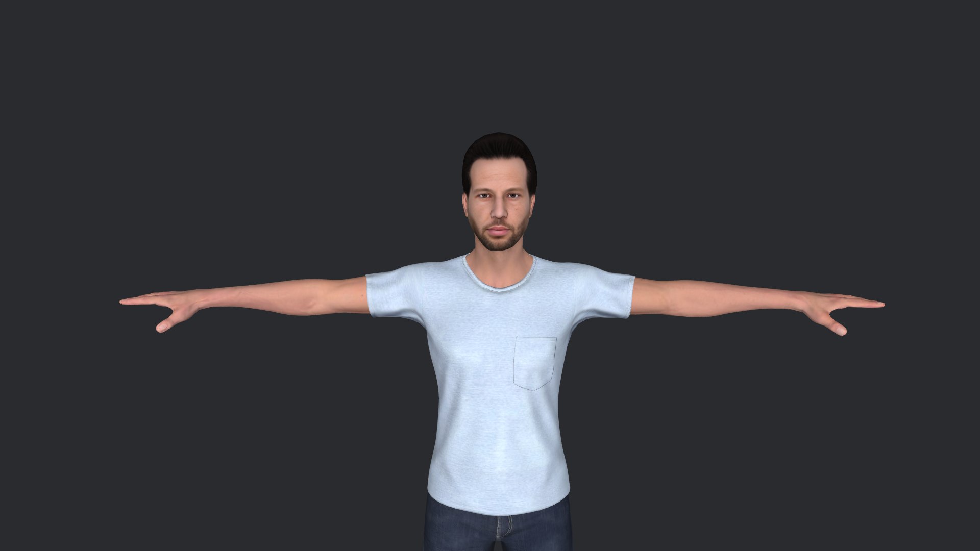 3D Tristan Tate Hyper Realistic Full Body Fully Rigged 3D Character ...