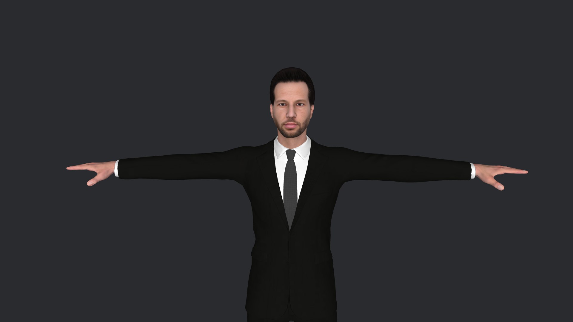 3D Tristan Tate Hyper Realistic Full Body Fully Rigged 3D Character ...