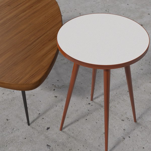 set tables cosmo 3d model