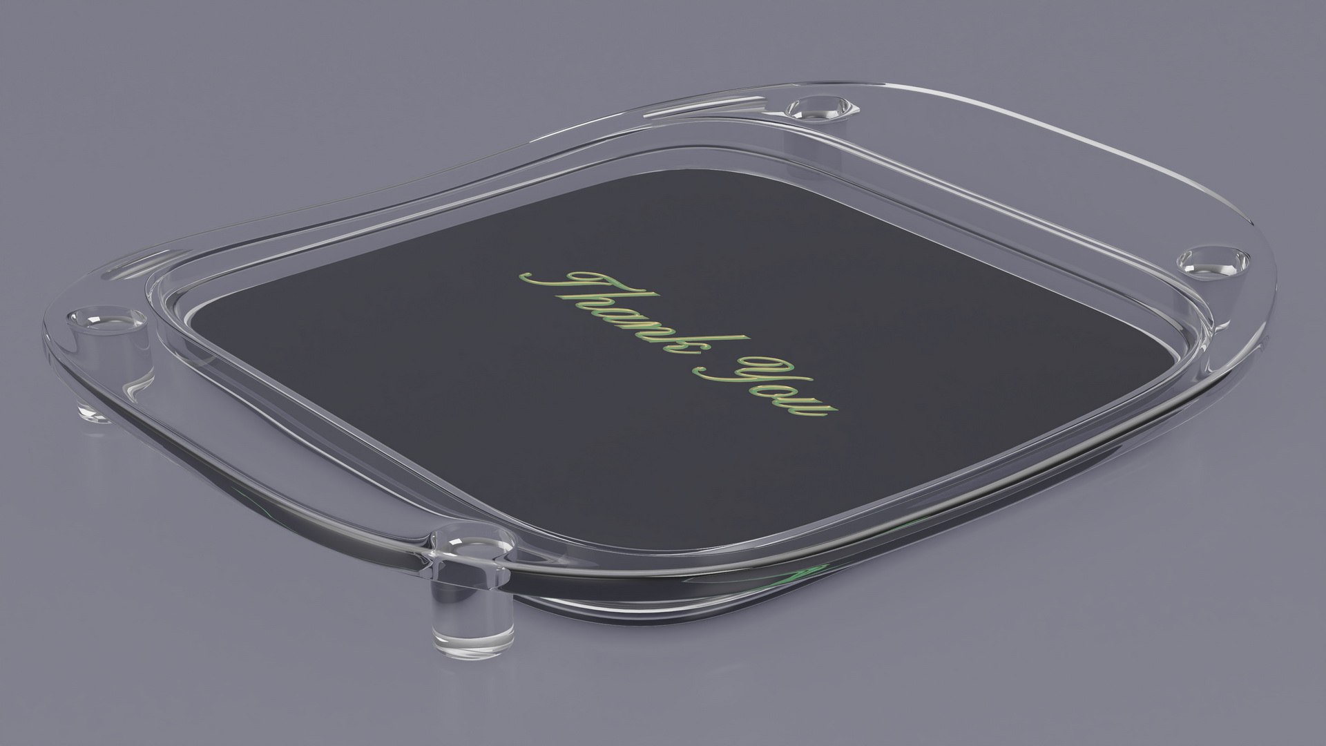 3D Plastic Cash Tray With Caption - TurboSquid 2232370