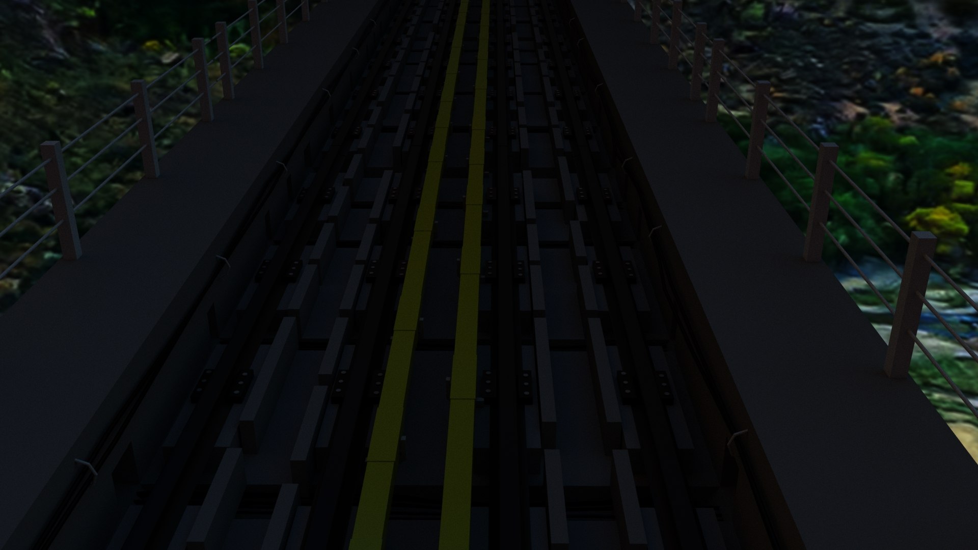 Metro Track 3D Model - TurboSquid 1395163