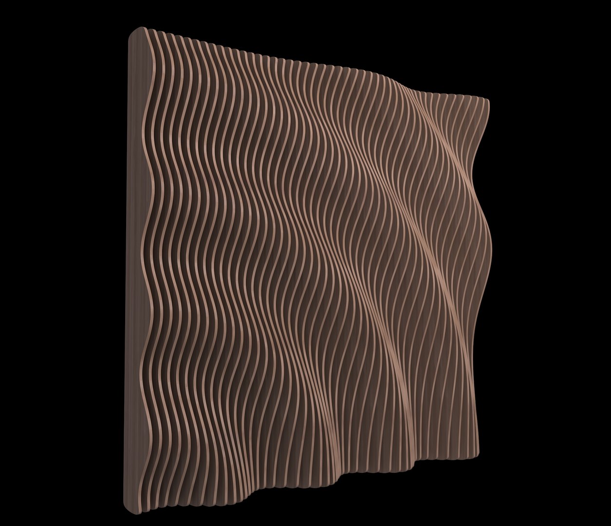 Wooden Parametric Wall Panel 3D Model - TurboSquid 2315204