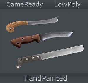 3d Model Machete