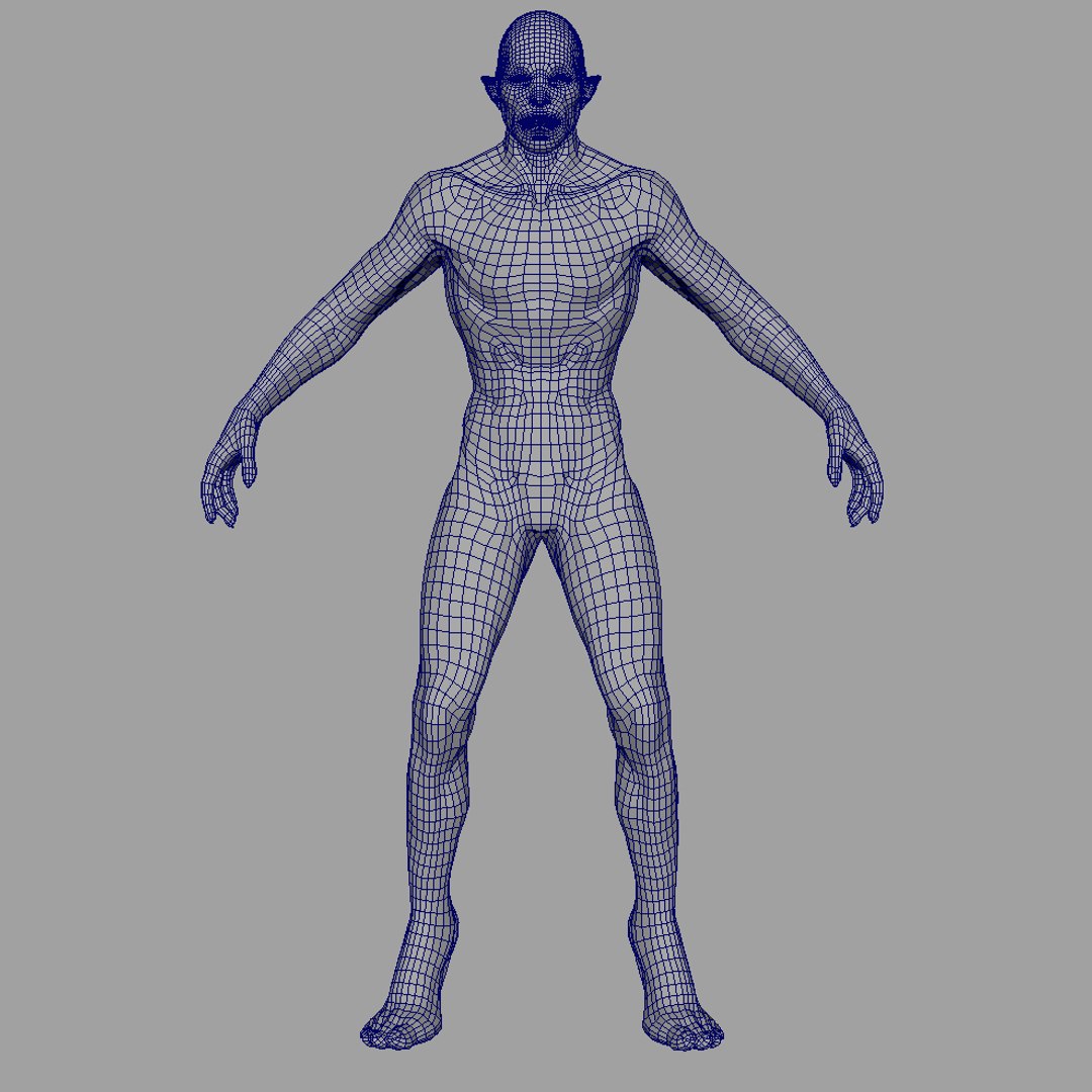 Demon Monster 3d Obj